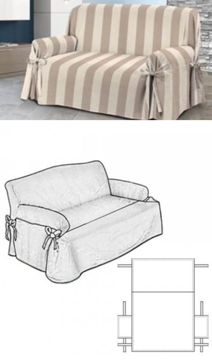 14 IDEAS DE FORROS PARA MUEBLES CON MOLDES