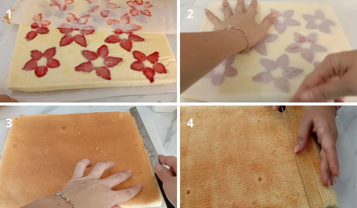 APRENDE A PREPARAR UN ROLLO SUIZO CON FRESAS